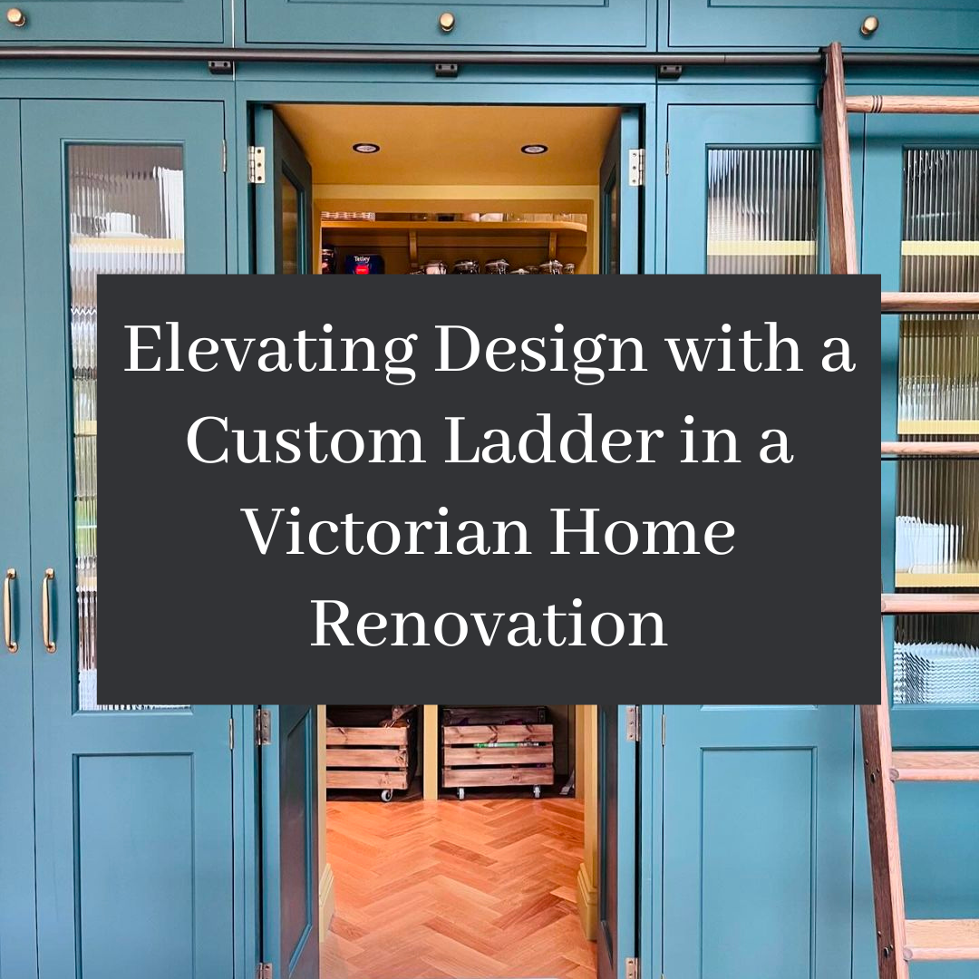 Elevating Design with a Custom Ladder in a Victorian Home Renovation ...