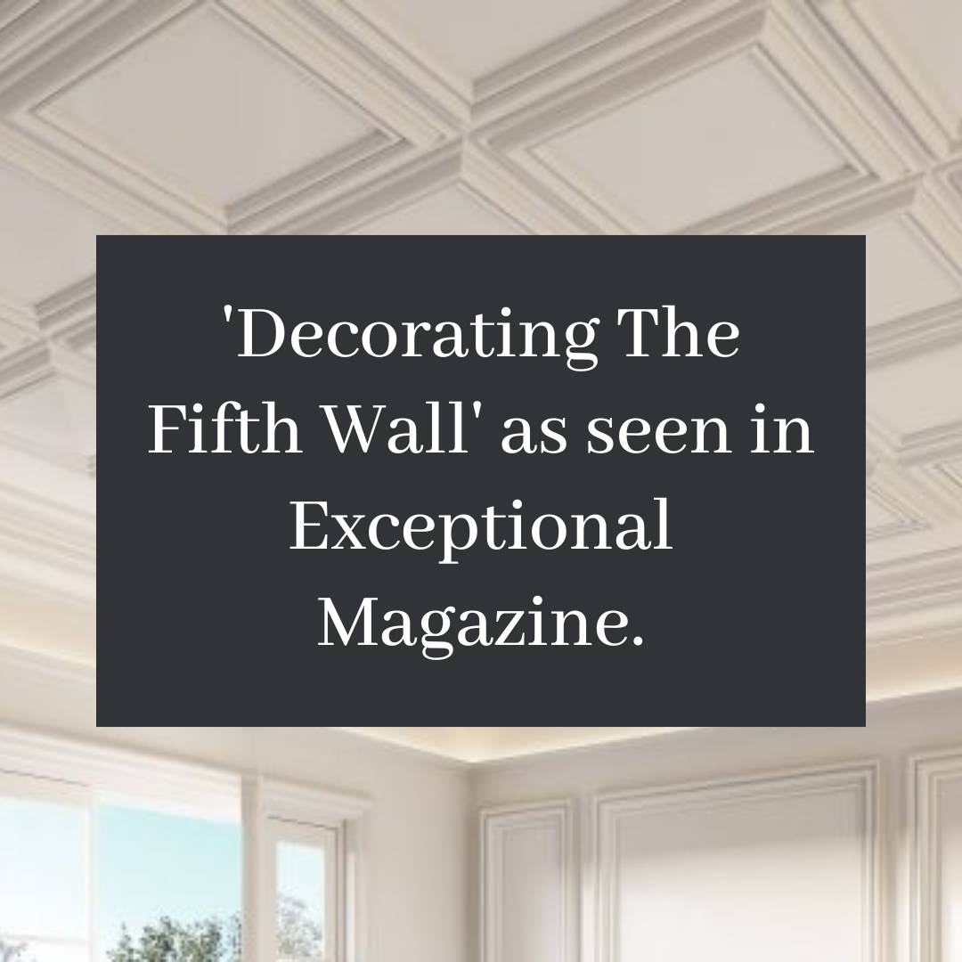 'Decorating The Fifth Wall' as seen in Exceptional Magazine. – The ...