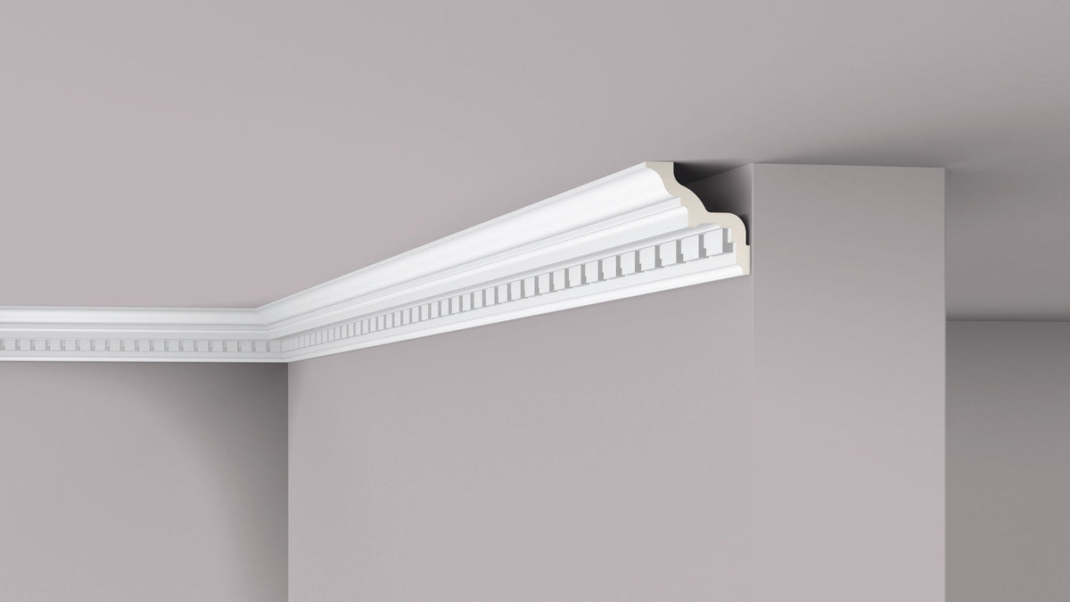 Z2 Studio Polymer Classical Dentil Cornice | Traditional Decorative ...