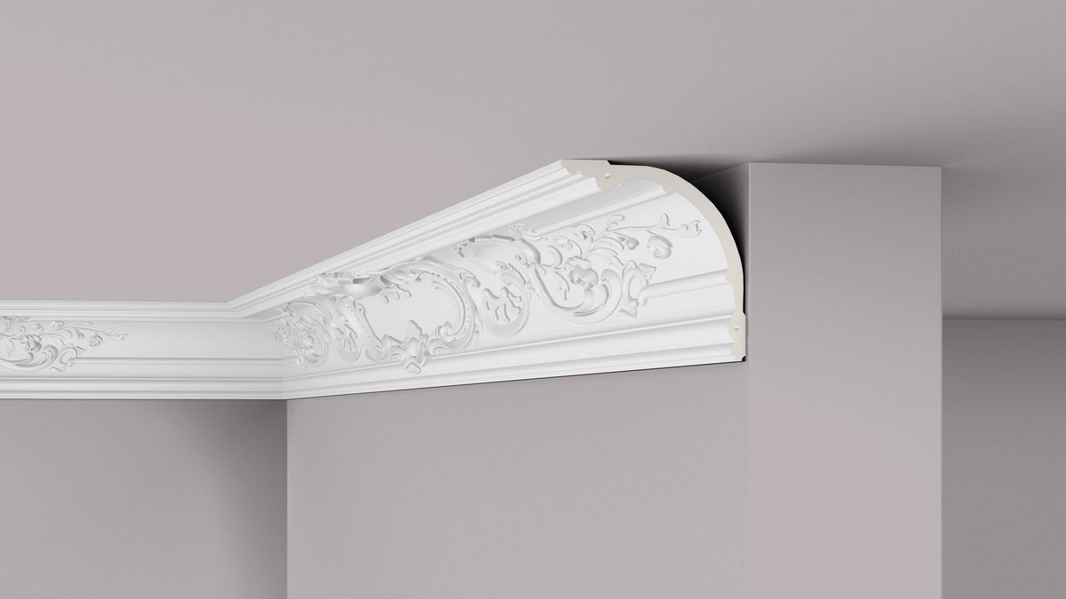 Z41 Studio Polymer Ornamental Baroque Cornice | Luxurious Traditional ...