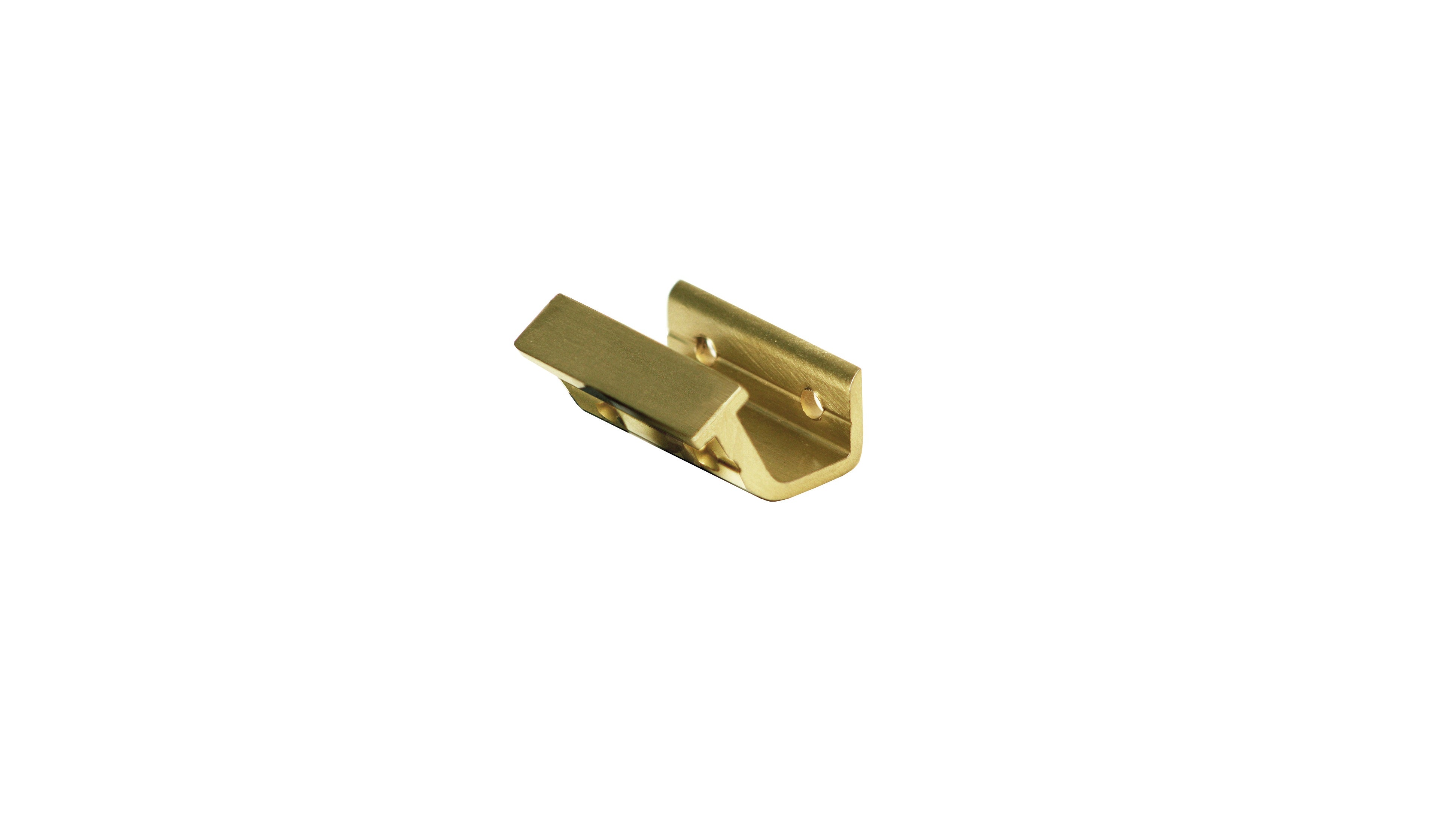 Rail Bracket (H) | For Lift Off Ladders | Brushed Brass – The Library ...