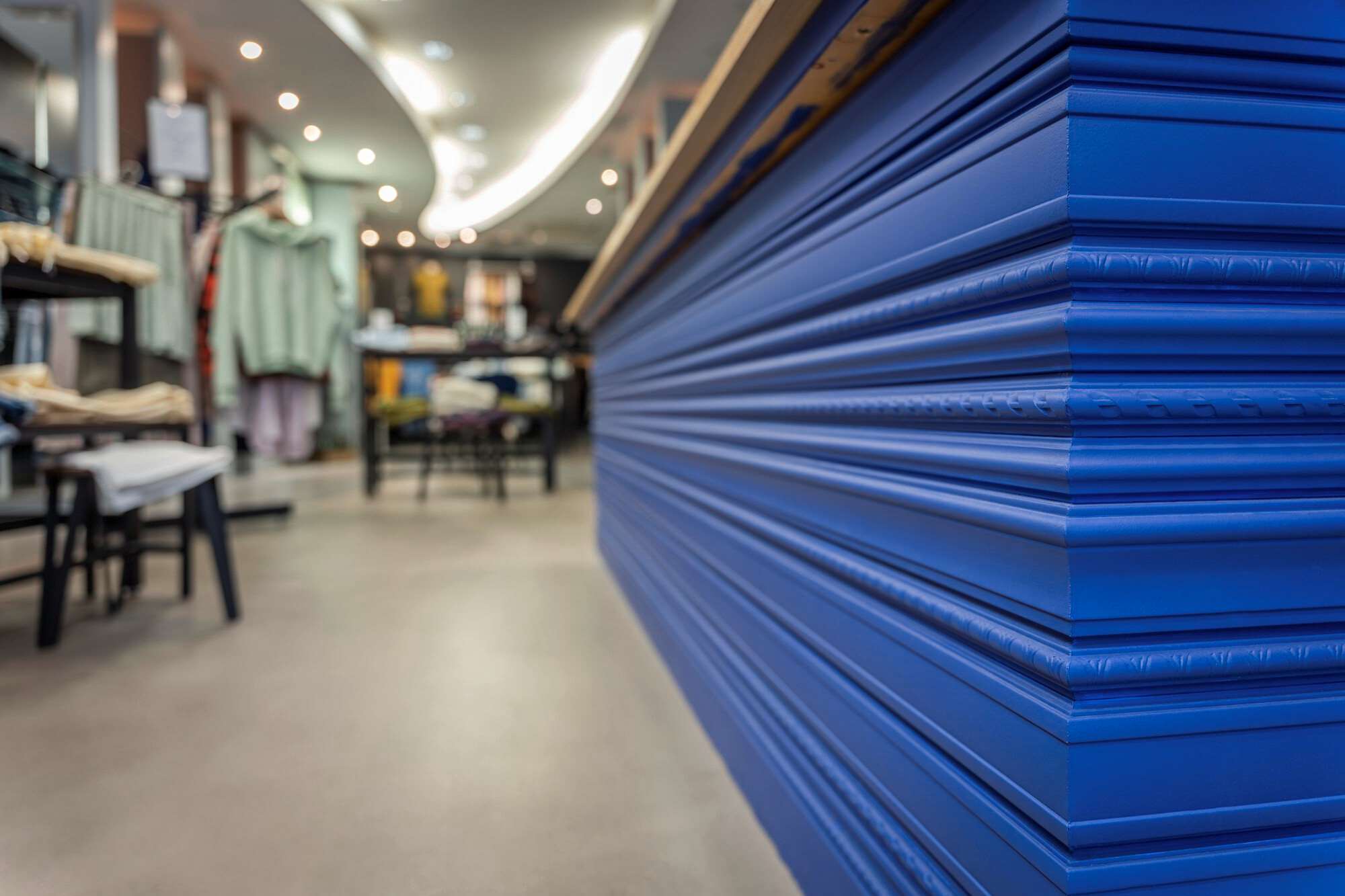 Contemporary WL5 Linear Moulding | Modern Wall Chair Rail | 8.5cm x 1 ...