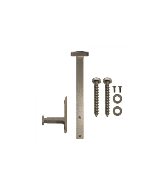 Rail Bracket (C) | For Fixed Rolling Ladders | Satin Nickel – The ...