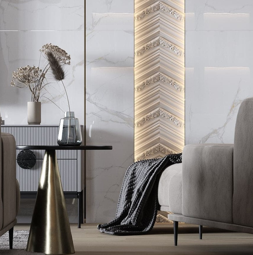 Chevron Wall Panel | 200cm H x 40cm W | Rococo | No.130 Chevron – The ...