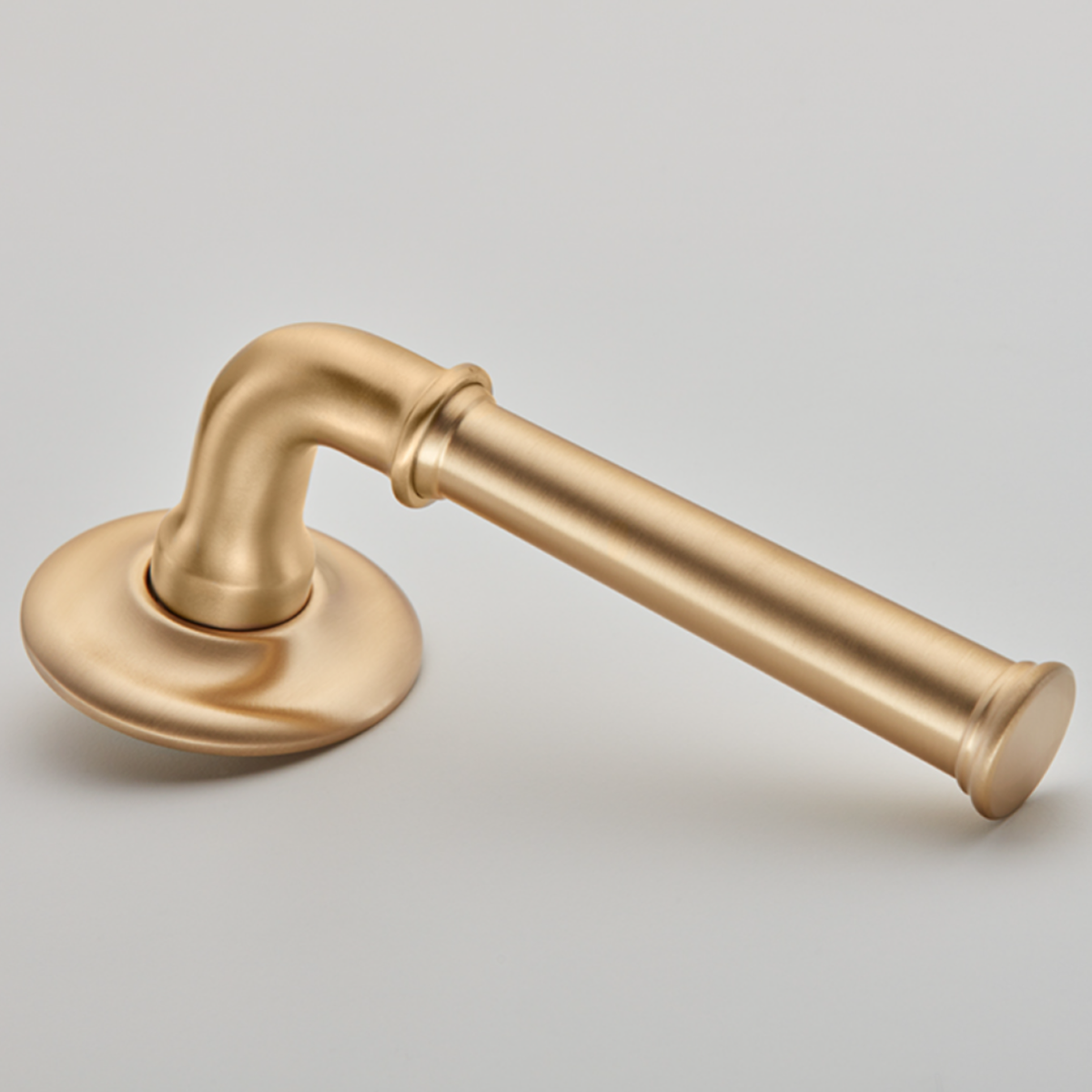 Elegant Lever on Covered Rose | Luxurious Design | Interior Door Handl ...